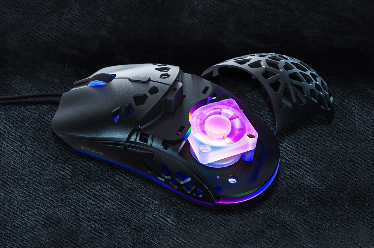 Bun pe caniculă: Zephyr Pro este un mouse cu ventilator încorporat