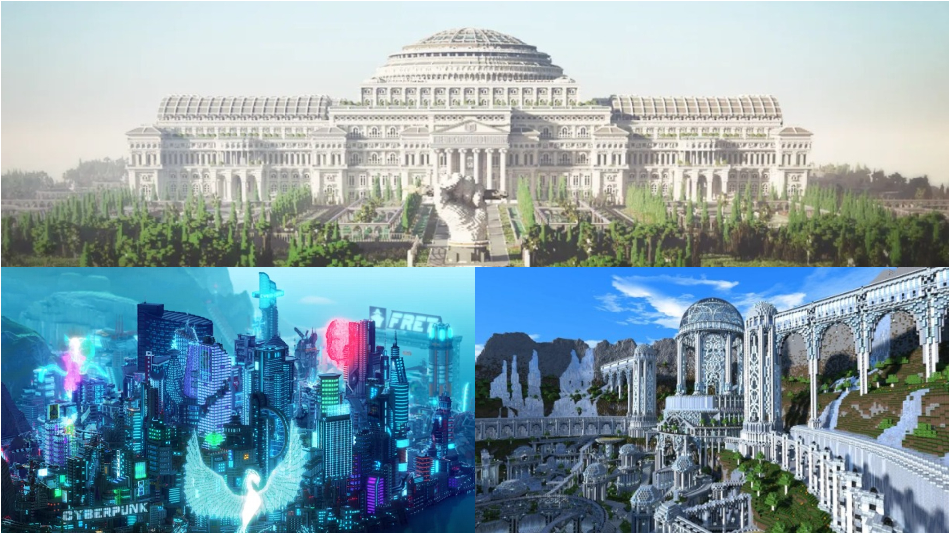 Minecraft la 10 ani: 6 dintre cele mai impresionante construcții din joc