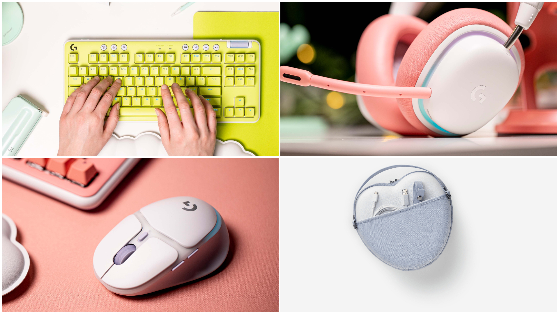 Logitech G a lansat seria de periferice și accesorii de gaming Aurora