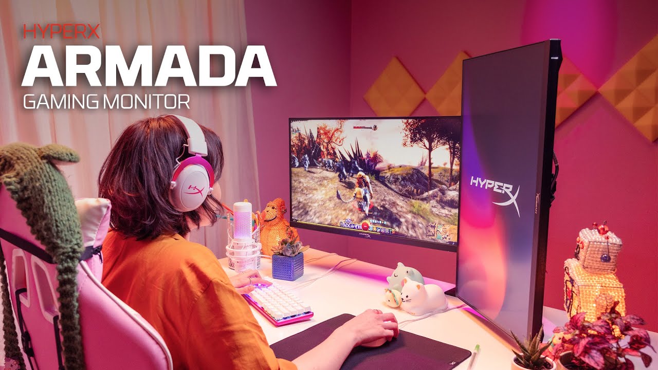 Armada este noua gamă de monitoare de gaming de la HyperX. Când se ...
